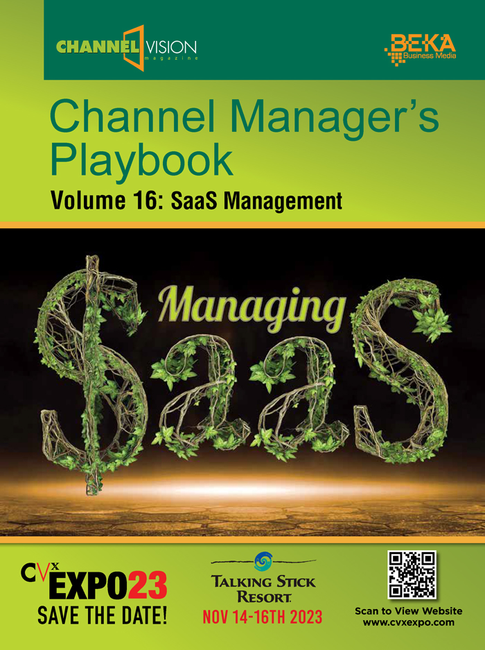 Channel Manager's Playbook [Volume 16: SaaS Management] - ChannelVision Magazine